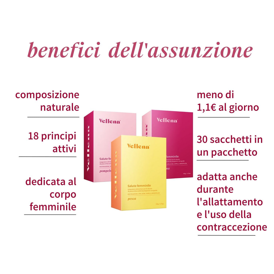 Salute femminile in equilibrio | Vellena